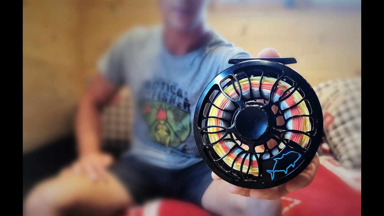 Fly fishing reel Vision XO Predator 10-12 - YouTube