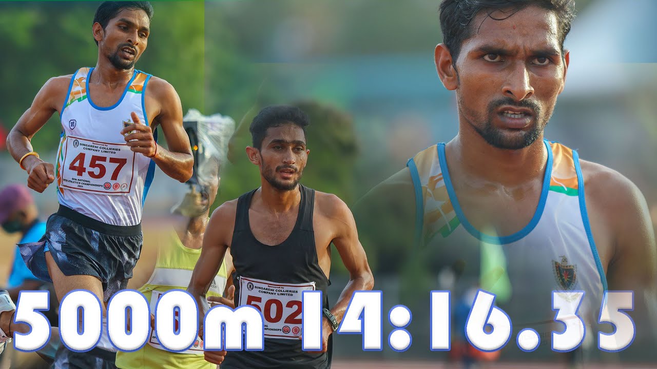 Men 5000m final 60th National Open Athletics championships 2021in 4K ...