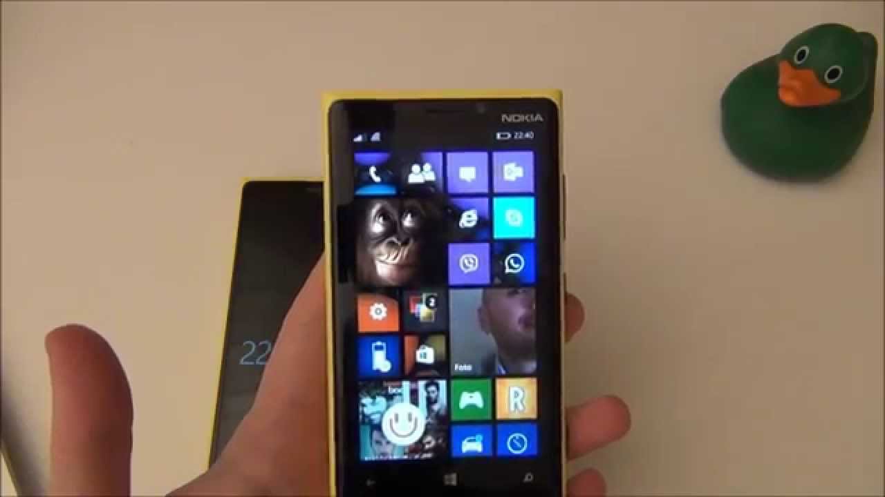 Windows Phone 8.1 (Preview) su Nokia Lumia 920 [ITA] - YouTube