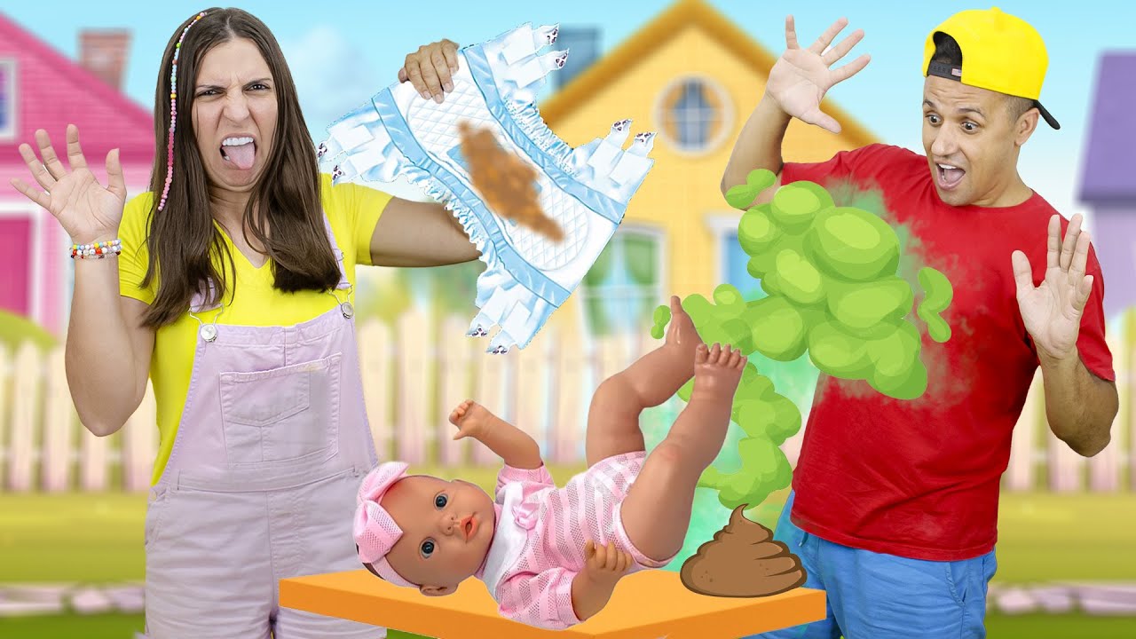 Rapha e Mandy fingem brincar de boneca e Mandy trola o Rapha, Diversão em dose dupla 💩🤮 - YouTube