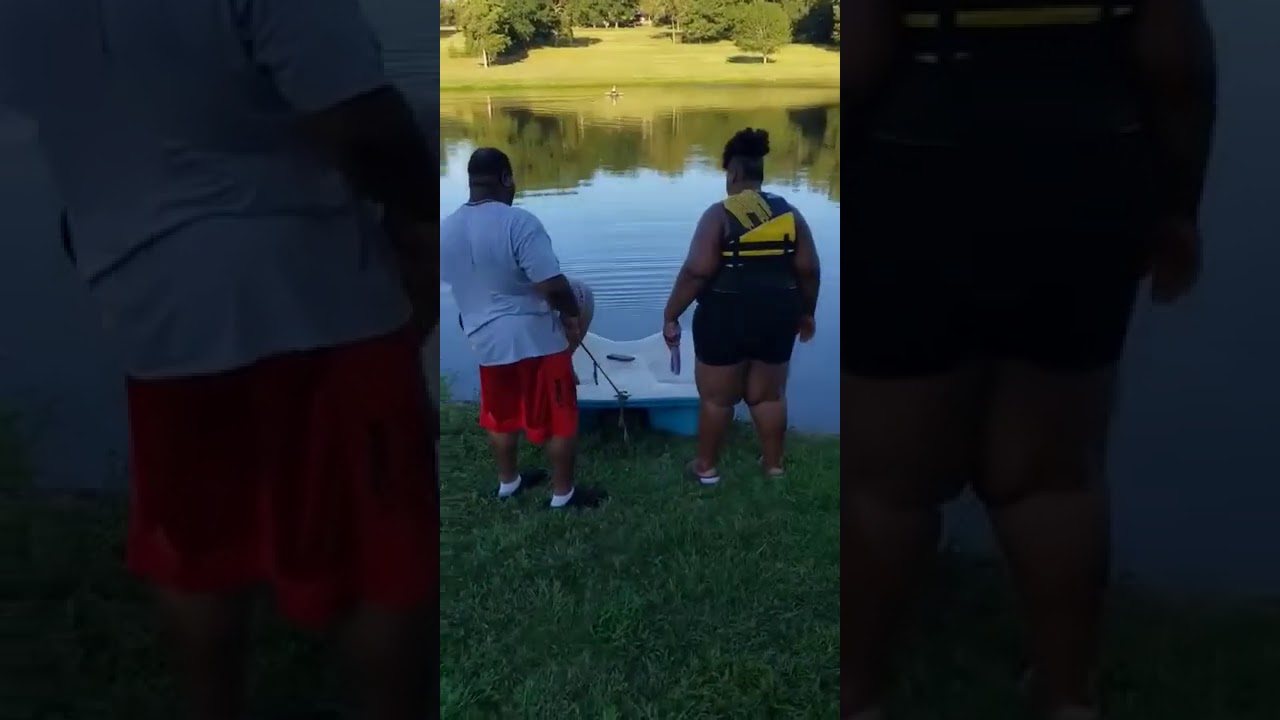 Paddle boating gone wrong - YouTube