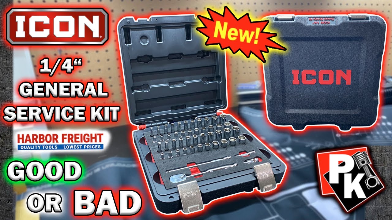 NEW HARBOR FREIGHT ICON GENERAL SERVICE KIT / GOOD OR BAD # ...
