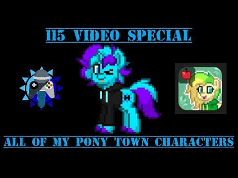 “115 Video Special” A BlueBright Pony Town Animatic - YouTube