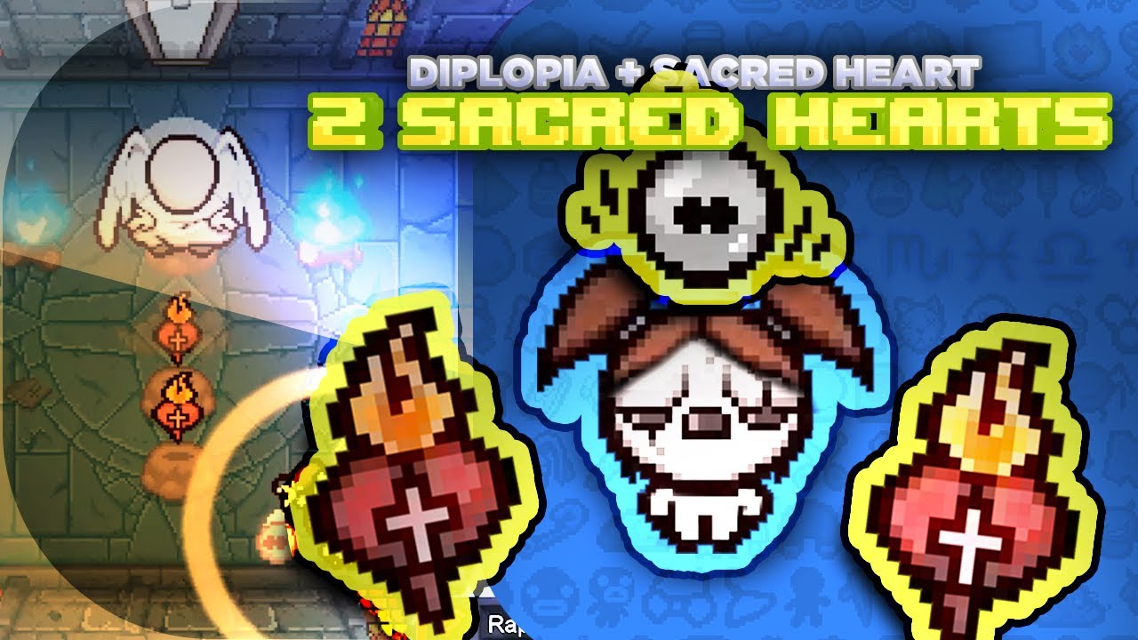 DOUBLE SACRED HEART = GG? THE BINDING OF ISAAC: REPENTANCE | Gameplay ...