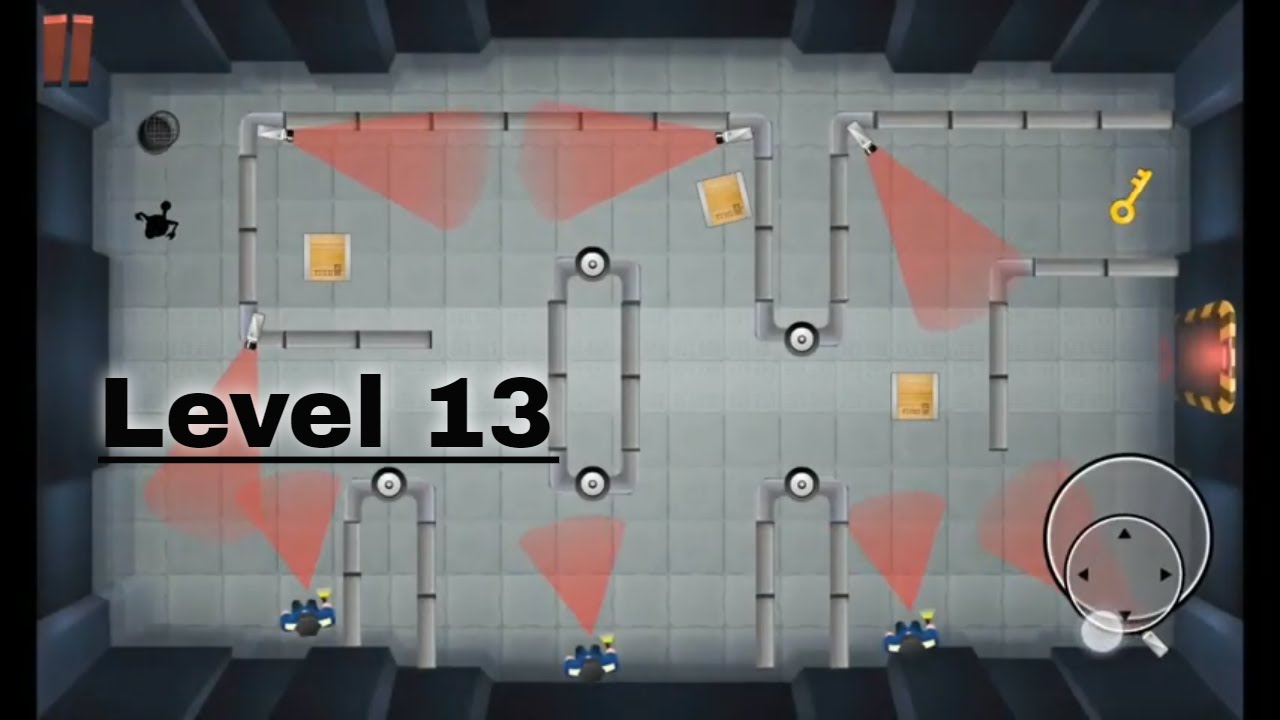 Stickman Jail Break: Prison Escape Story Level 13 gameplay - YouTube