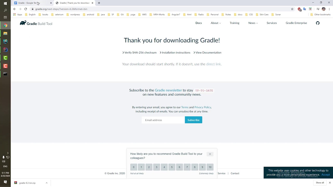 How to install and configure Gradle on Window? - YouTube