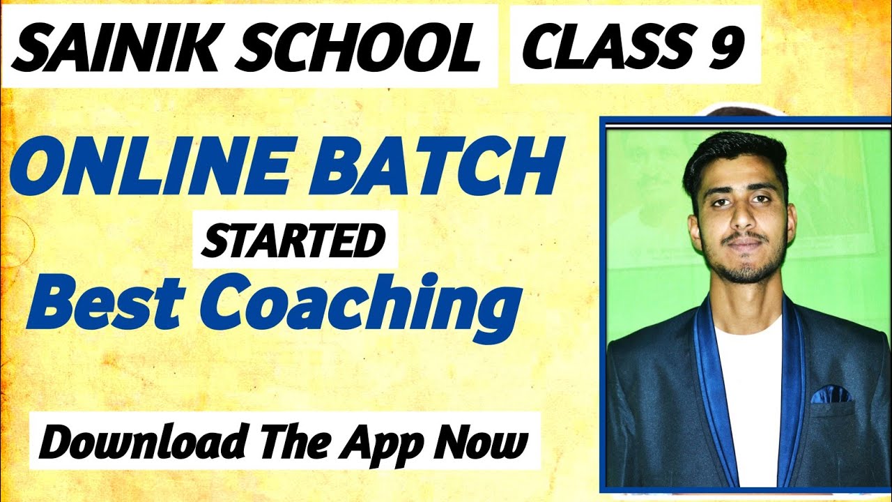 Sainik School Class 9 Online Classes | online course for sainik school ...