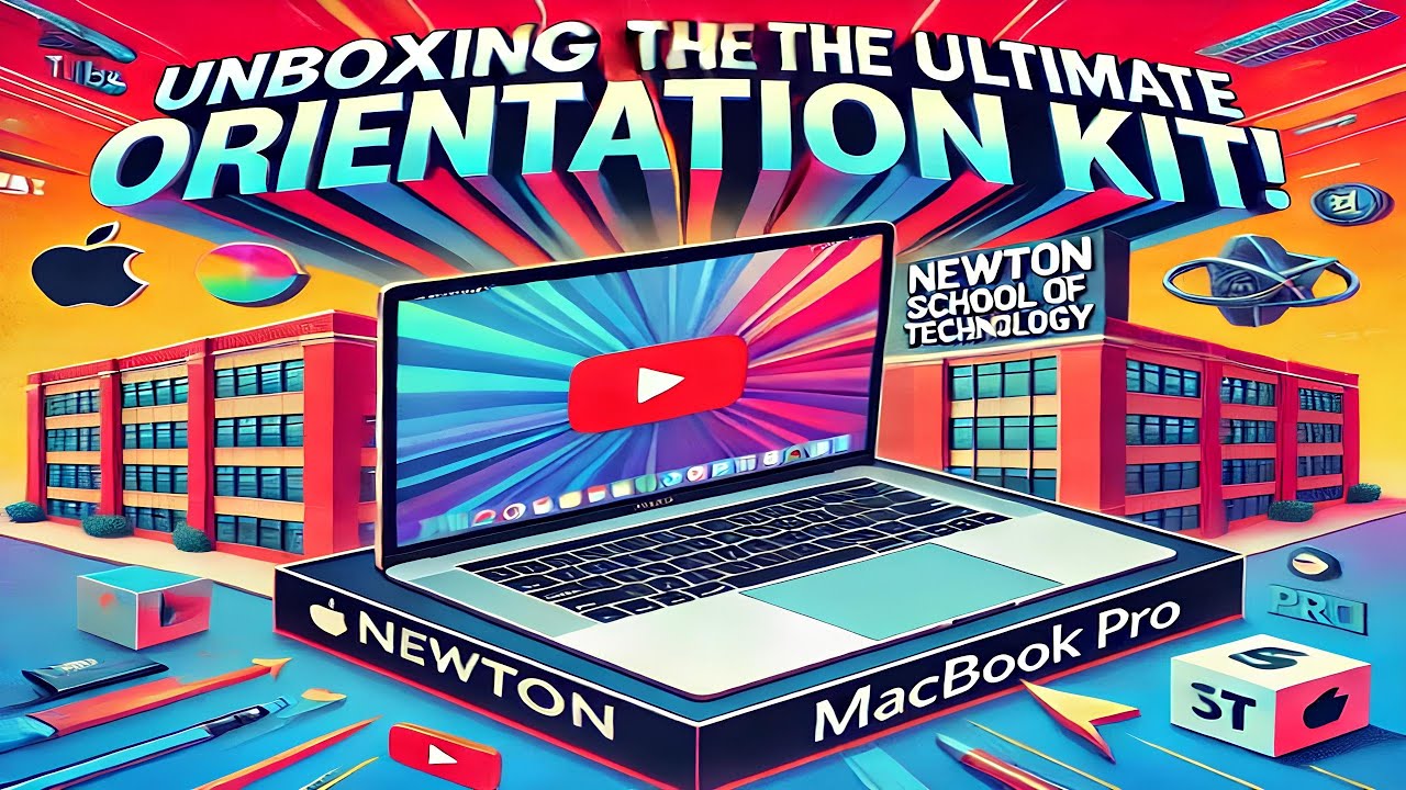 Orientation kit unboxing : Newton School of Technology - YouTube