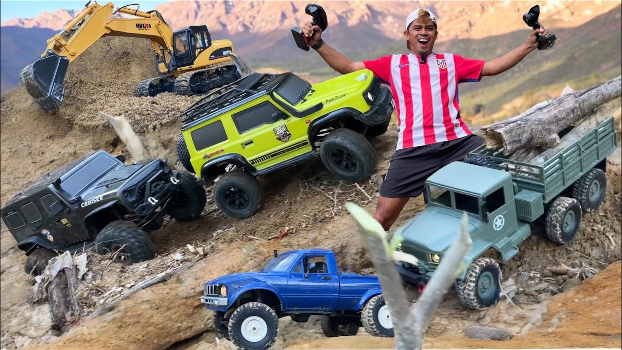 TRACK MOBIL RC KALI INI LEBIH PANJANG : MOBIL TENTARA IKUT MEMBANTU ...