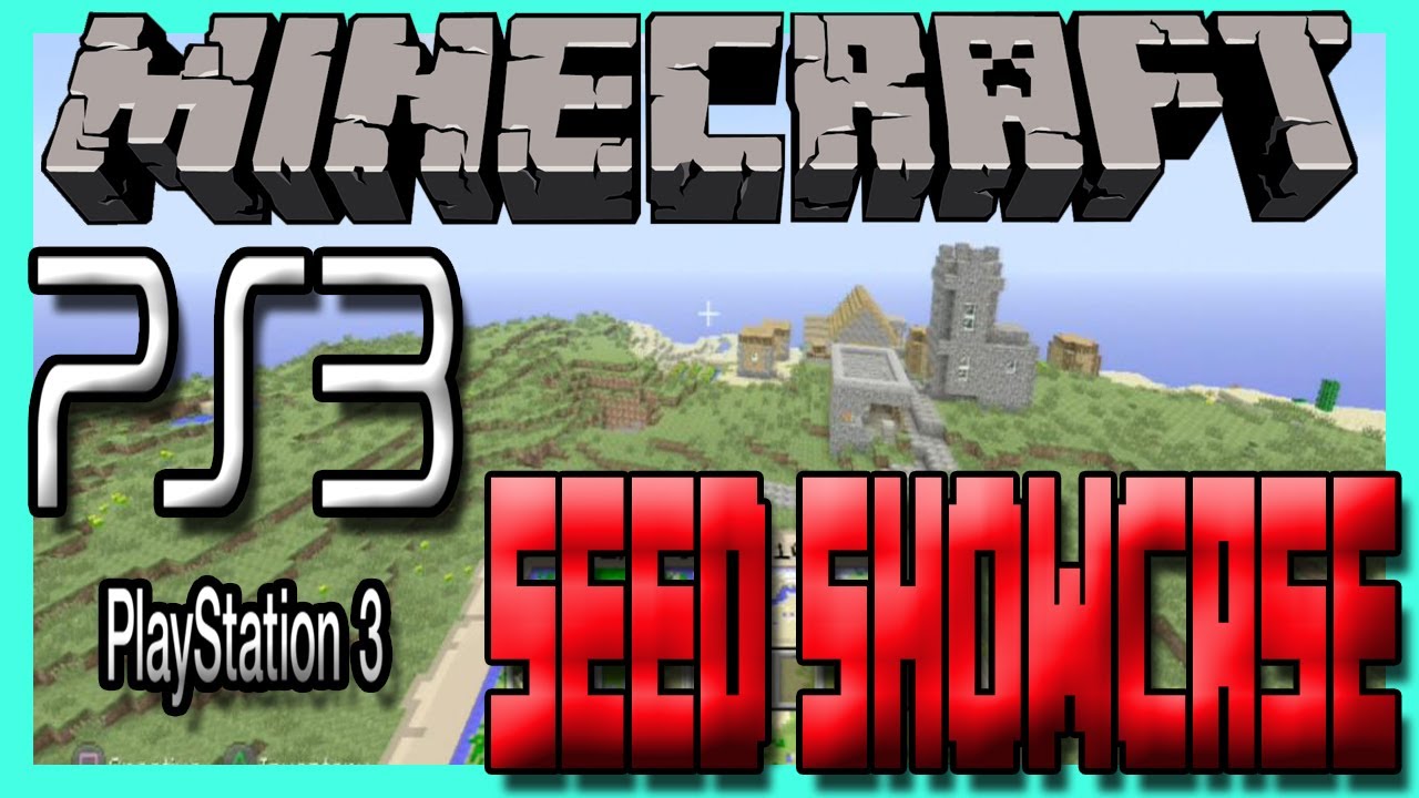 Minecraft Ps3 Seeds Showcase - 5 BLACKSMITHS, DIAMONDS, 10+ MOB ...