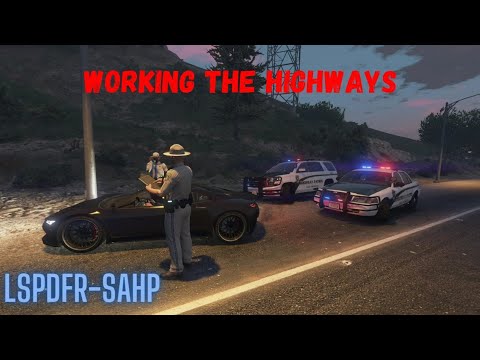 Rainy Pursuit! - New Radar Mod! - SAHP - LSPDFR - GTA 5 - YouTube