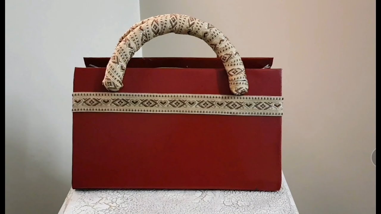 How to make handbag || DIY purse||Designer handbag - YouTube