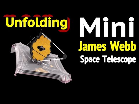 James Webb Space Telescope: Unfolding Animation (Miniature Exact ...