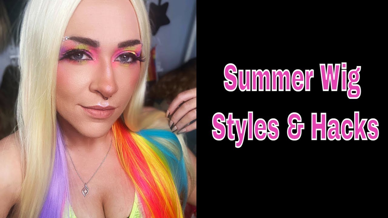 Summer Wig Styles & Wig Hacks | Wig Show | Summer Wigs Suggestions | Jesse M Simons - YouTube