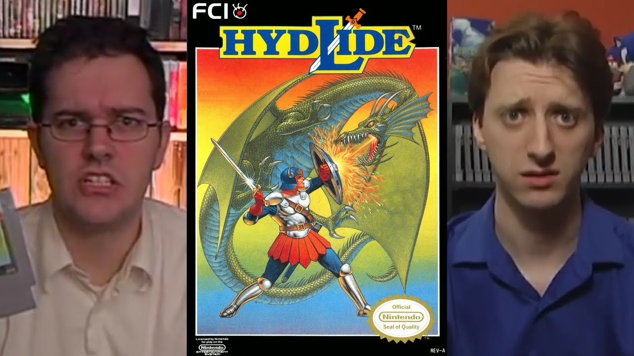 Hydlide - Angry Video Game Nerd & ProJared - Review Mashup - YouTube