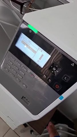 Error de sensor de bandeja de salida Sharp mx b450p - YouTube