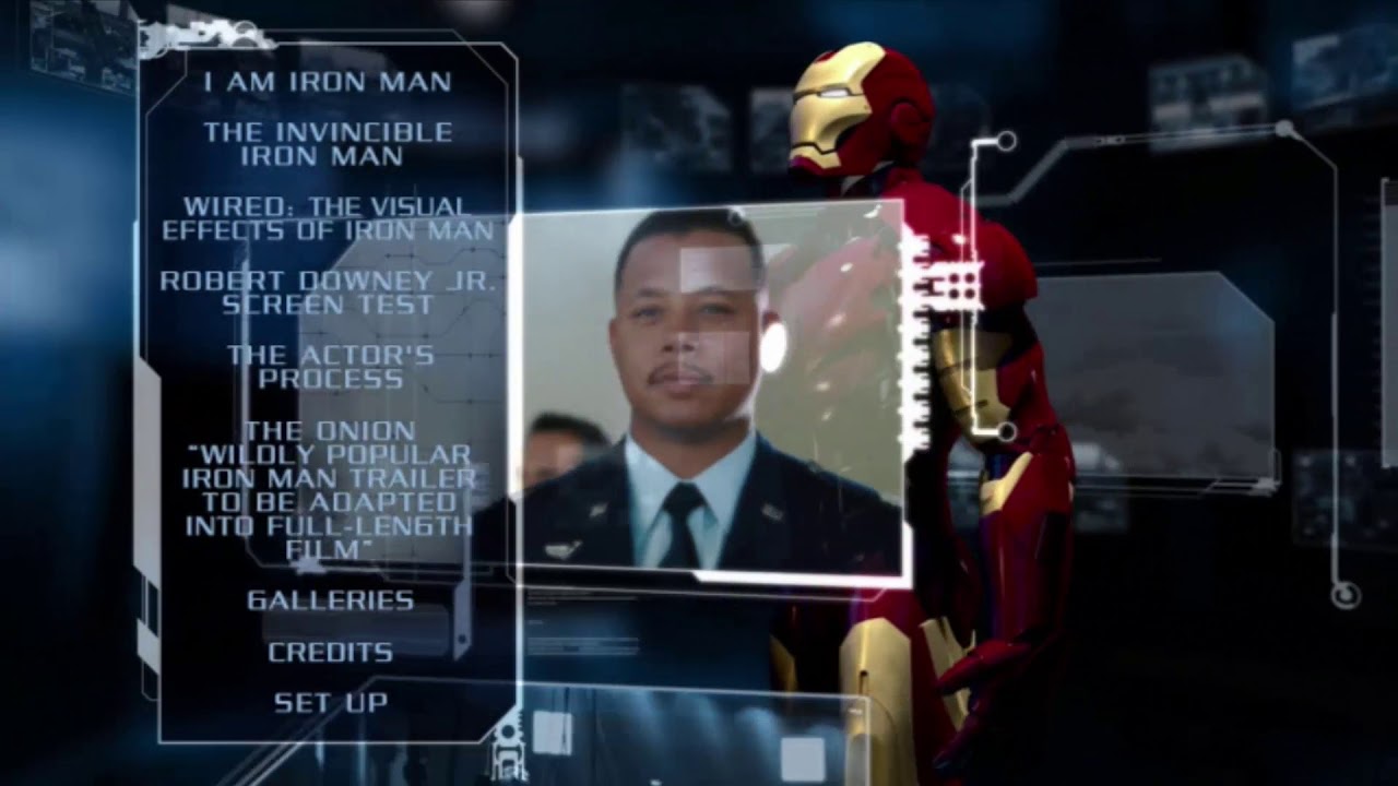 Iron Man Disc 2 Menu (2008) - YouTube