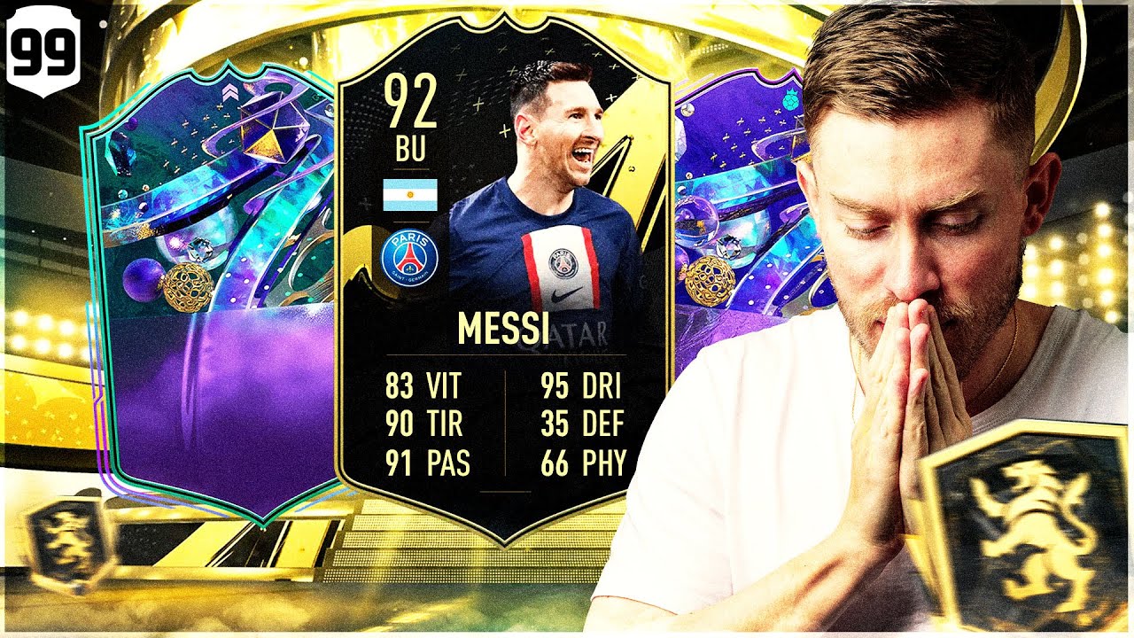 FUT 23 | LE GOAT 🐐 J'OUVRE MES PACKS TOTW POUR MESSI IF 👀 LES CARTES ...