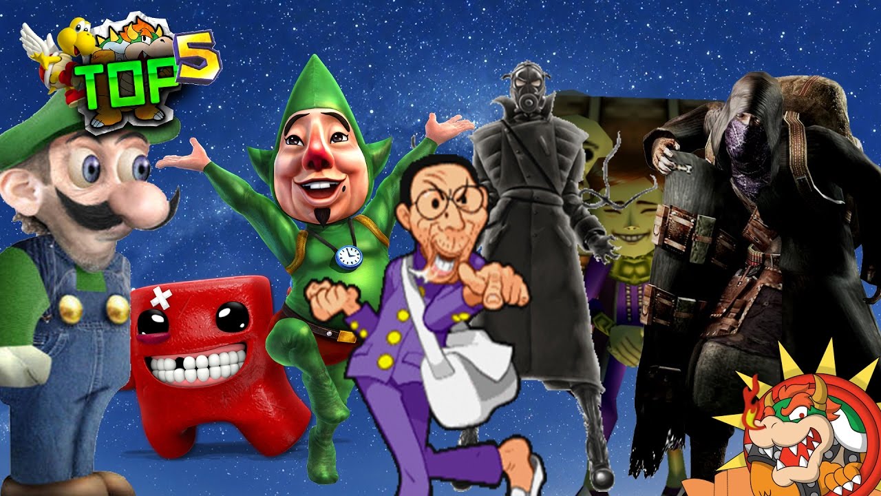 Top 5 - Personajes Más Raros Y Misteriosos De Los Videojuegos 2017 ...