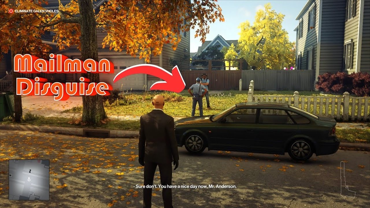 Hitman 2 special Assignment | A Bitter Pill | Disguise Mailman ...