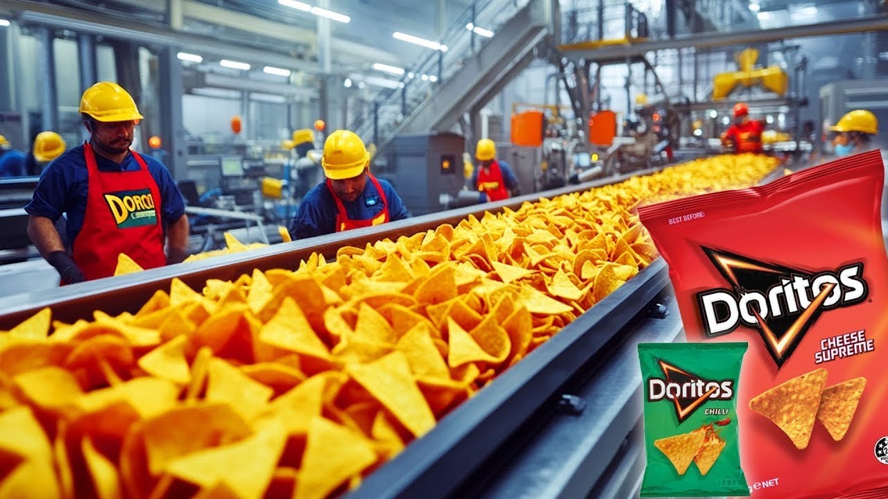 How Doritos with Cheese Are Made: Inside the Factory!” - YouTube