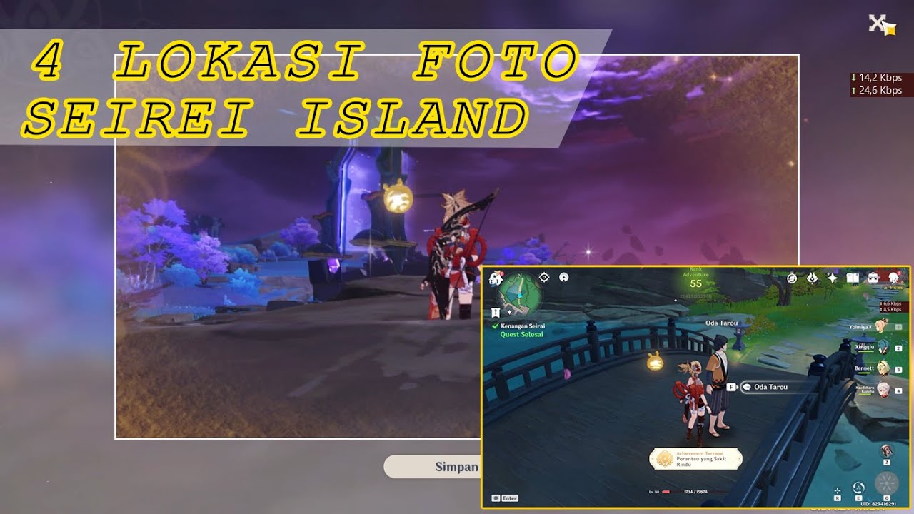Quest : Pergi Ke Seirei Island Dan Ambil Foto | Genshin Impact - YouTube