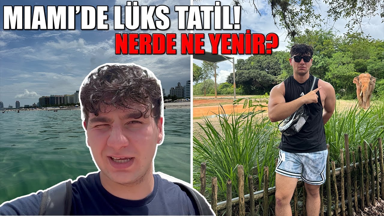 MIAMI VLOG! 🇺🇸 Amerika Miami Vlog, Miami'de Gezilecek Yerler, Miami'de ...