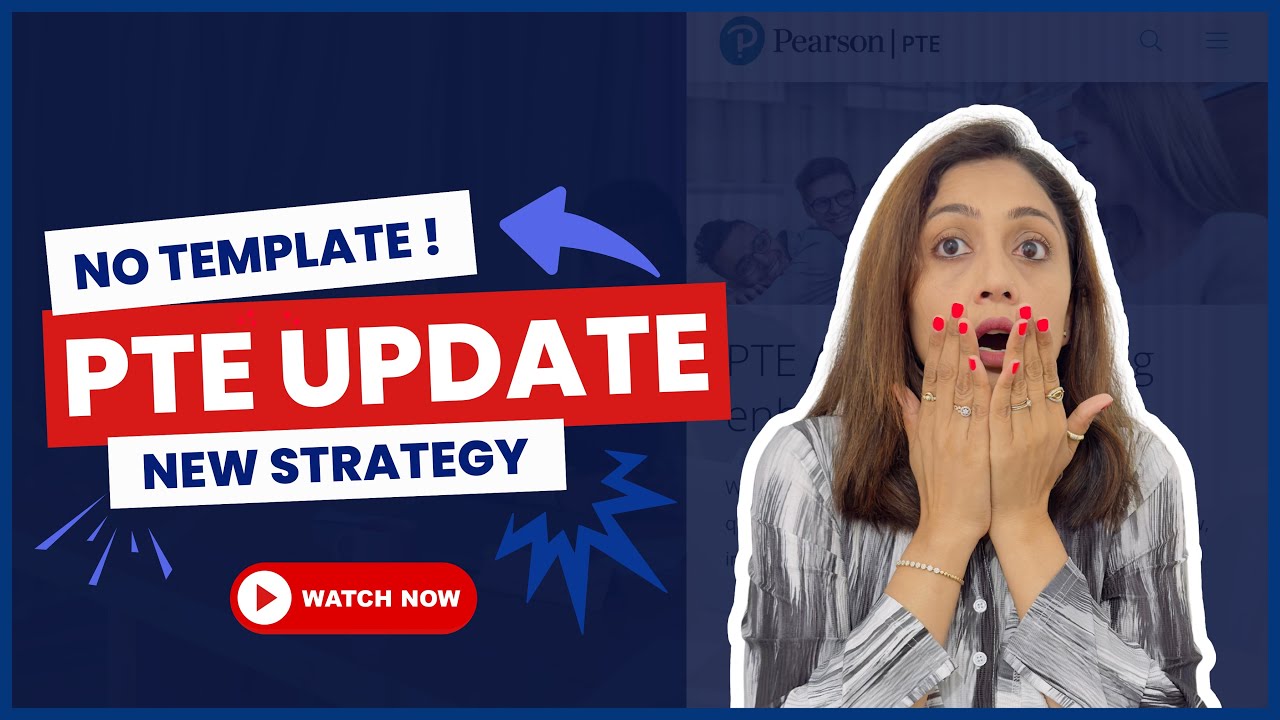 PTE New Update - No Template in PTE | PTE Update 2024 | PTE Pearson ...