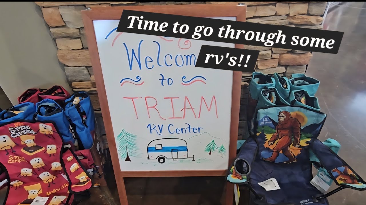 Going through some rv's today!! - YouTube