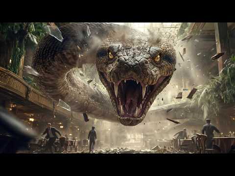 【2026 Newest Movie】Giant Snake Attack Cruise Ship😨 Mutant Gorilla Fights with the Snake King ‼️
