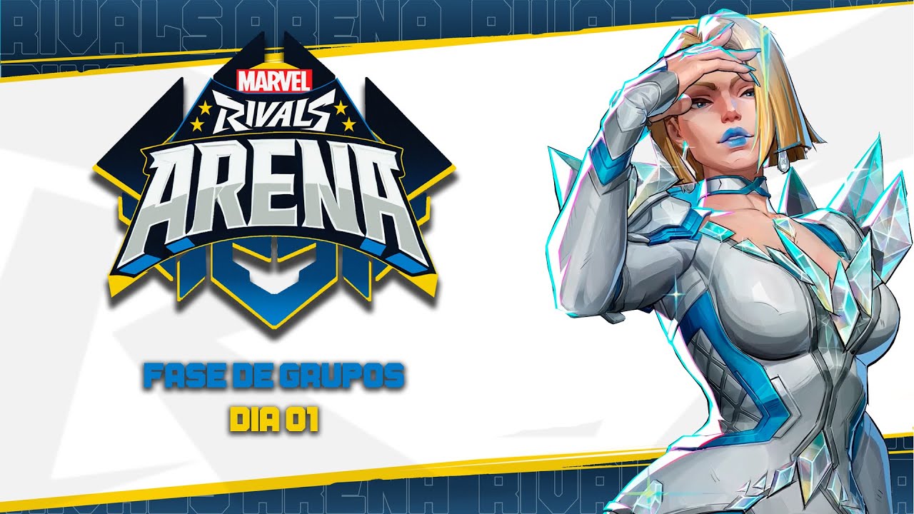 MARVEL RIVALS ARENA 2ª EDIÇÃO | FASE DE GRUPOS - DIA 1 - YouTube