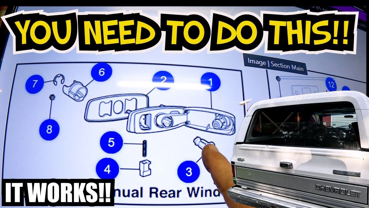 K5 Blazer tailgate conversion! Its easy, cheap, and it works!! - YouTube