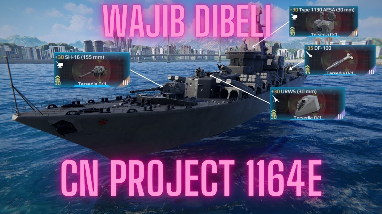 CN Project 1164E - New Bundle SHIP & The Most Overpowered Cruiser Ship ...