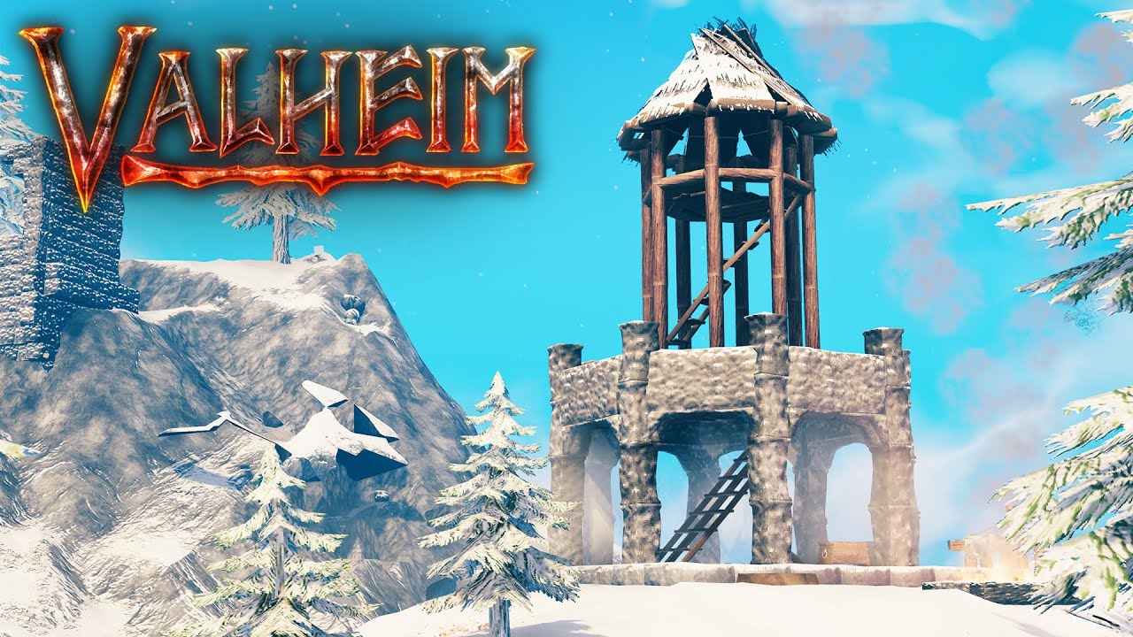 MOUNTAIN OUTPOST! Valheim Episode 35 - YouTube