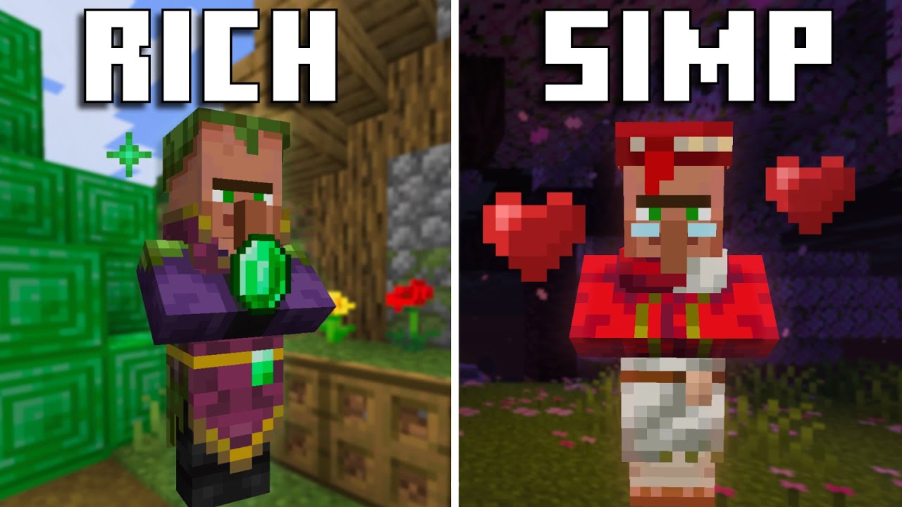 Types of Minecraft Villagers - YouTube