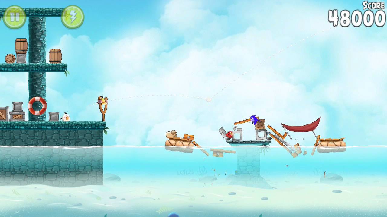 Angry Bird Rio See Firework - YouTube