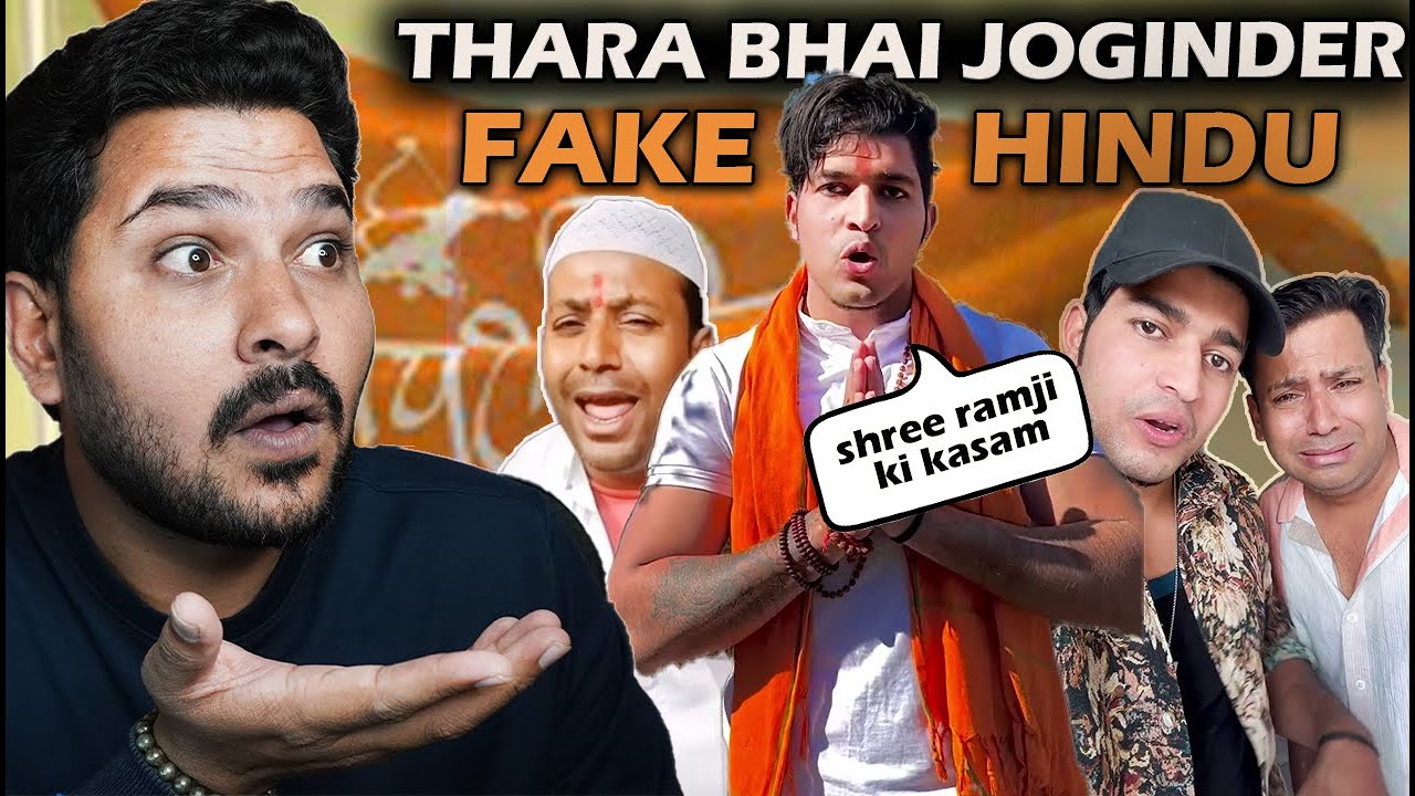 FAKE INTERNET HINDUS EXPOSED ? THARA BHAI JOGINDER | Tashank Unted - YouTube