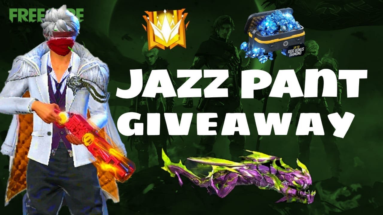 Free Fire Live|| Jazz Pant Giveaway|| Road To 1.5k || team code ...