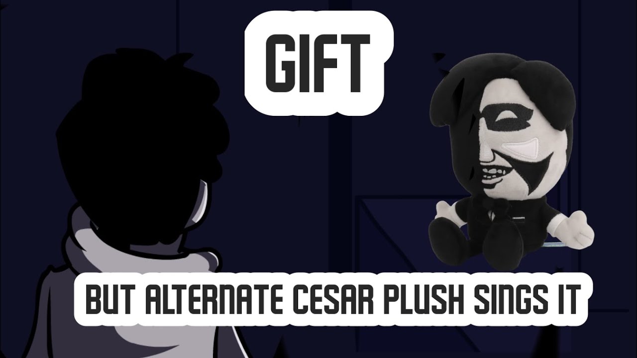 Gift but alternate Cesar plush sings it #fnfcover #funkdelacatalogue # ...