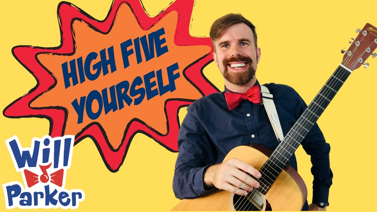High Five Yourself - Will Parker - Music for Kids Ages 1-100 - YouTube