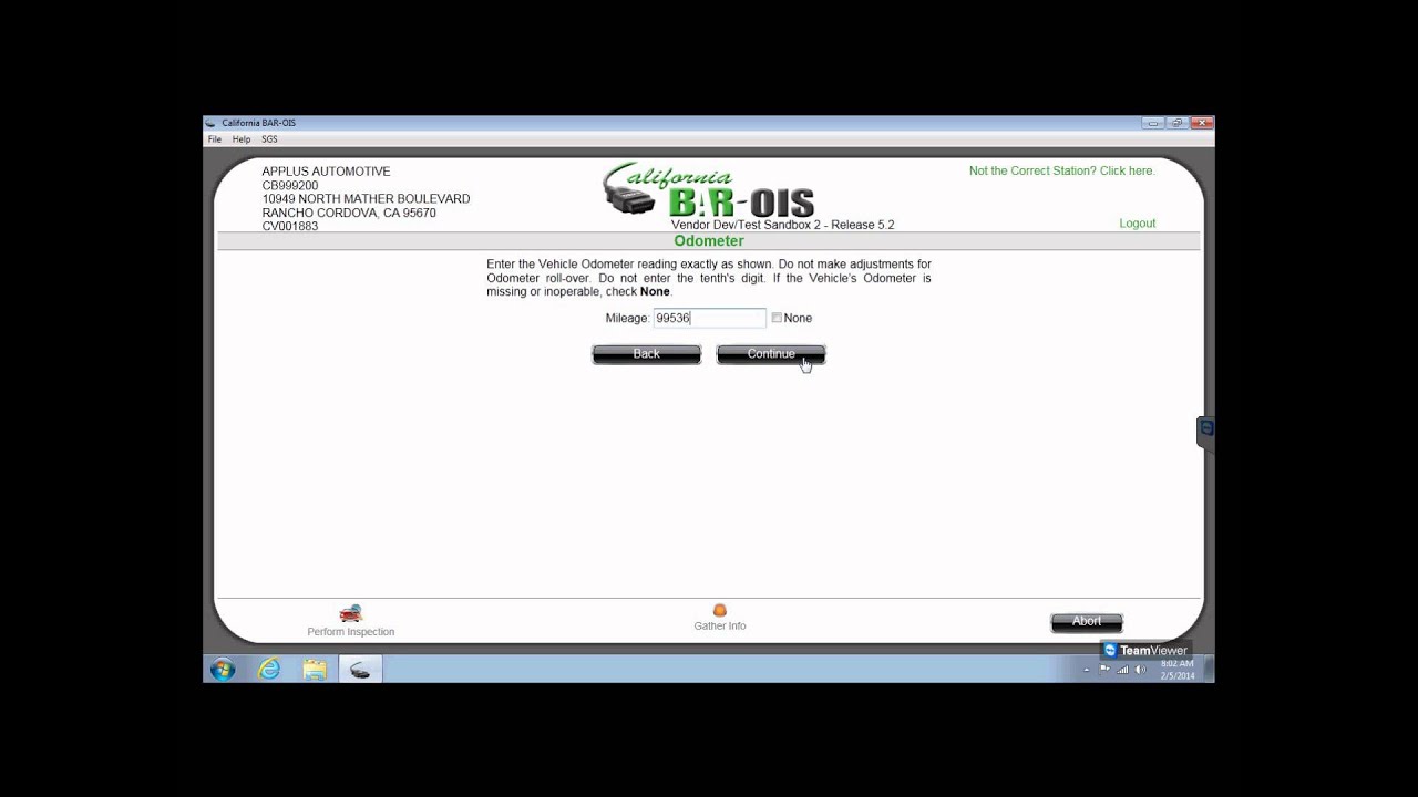 Vehicle Emissions Using BAR OIS Software - YouTube