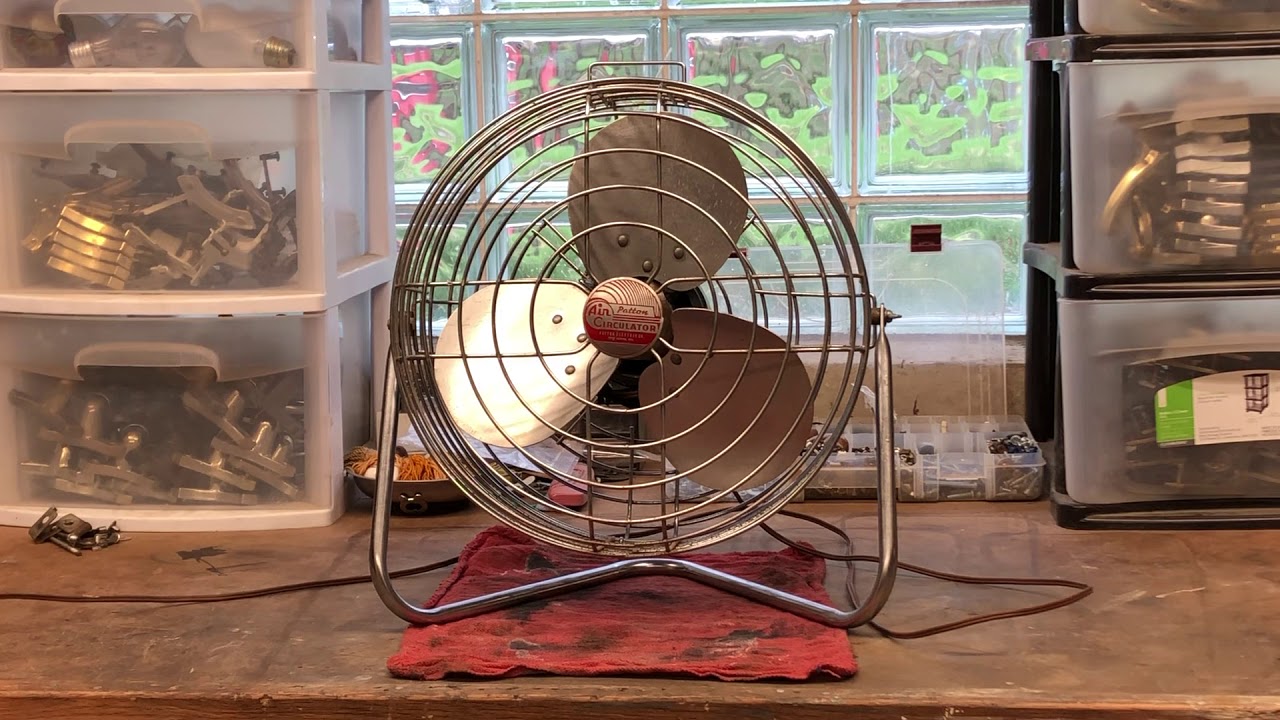 Vintage Patton 12" Air Circulator - YouTube