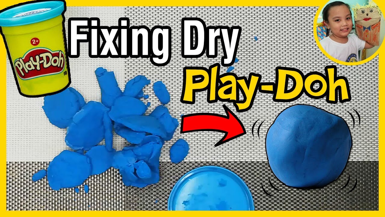 How to Save Dry Play Doh - Simple and Easy - YouTube