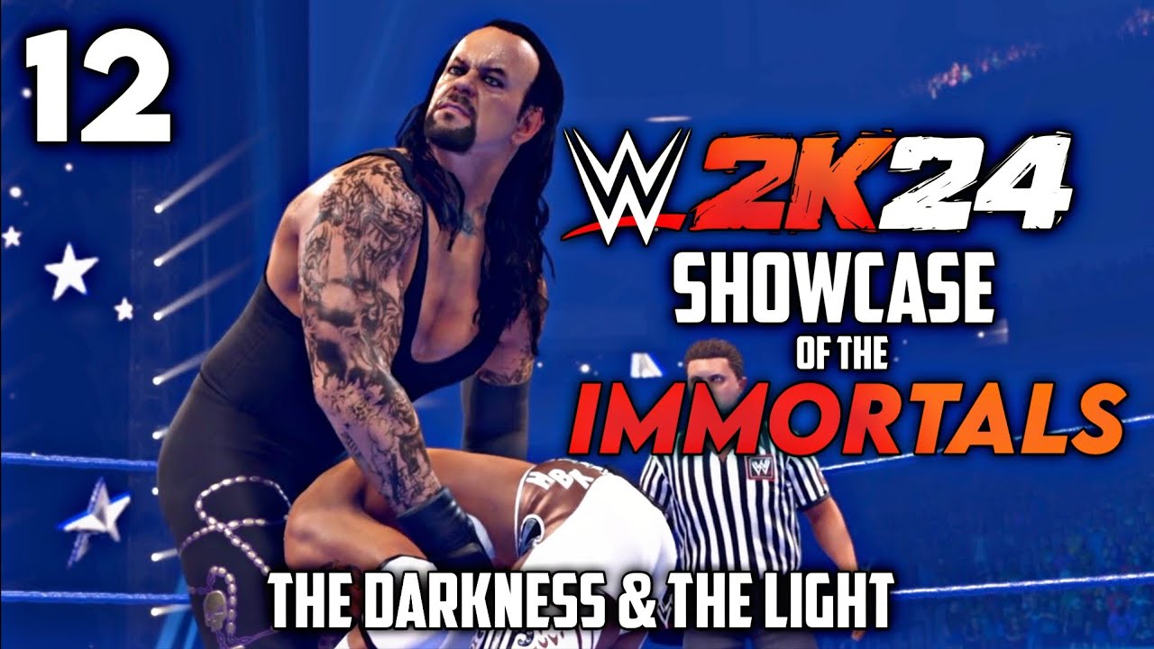 WWE 2K24 - 2K SHOWCASE - Ep 12 - The Darkness & The Light | Undertaker ...