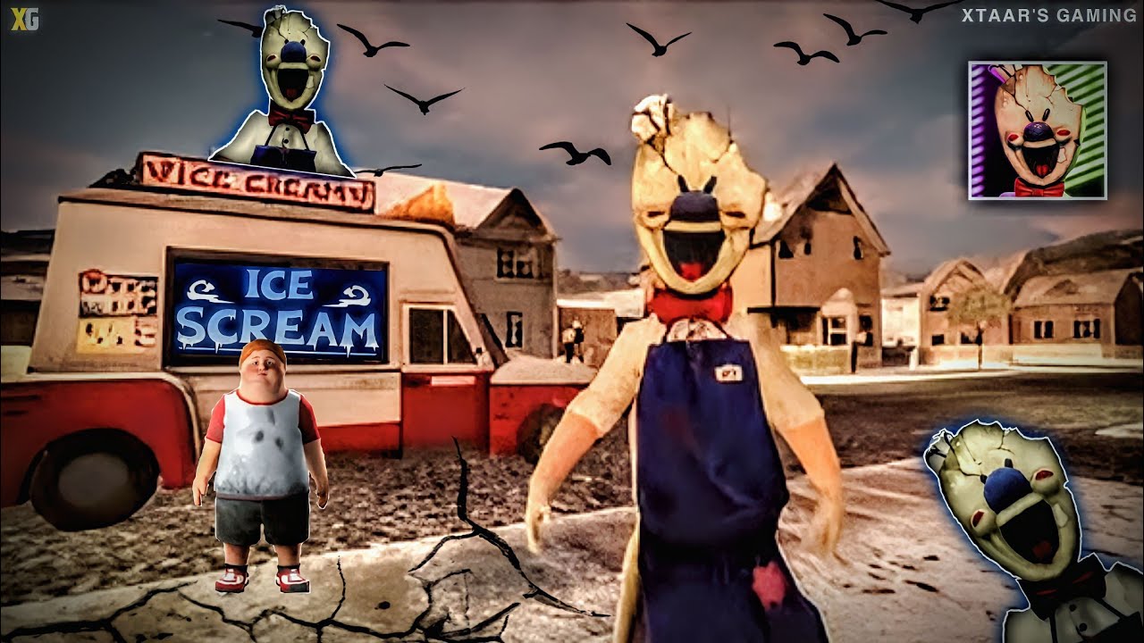 Can I Escape My Friend From Ice Cream Uncle ? | Ice Scream 1 - YouTube