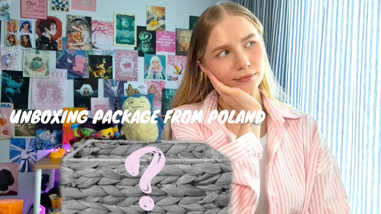 DIARY ENTRY ~ unboxing a package from my family from Poland | MoniKim ...