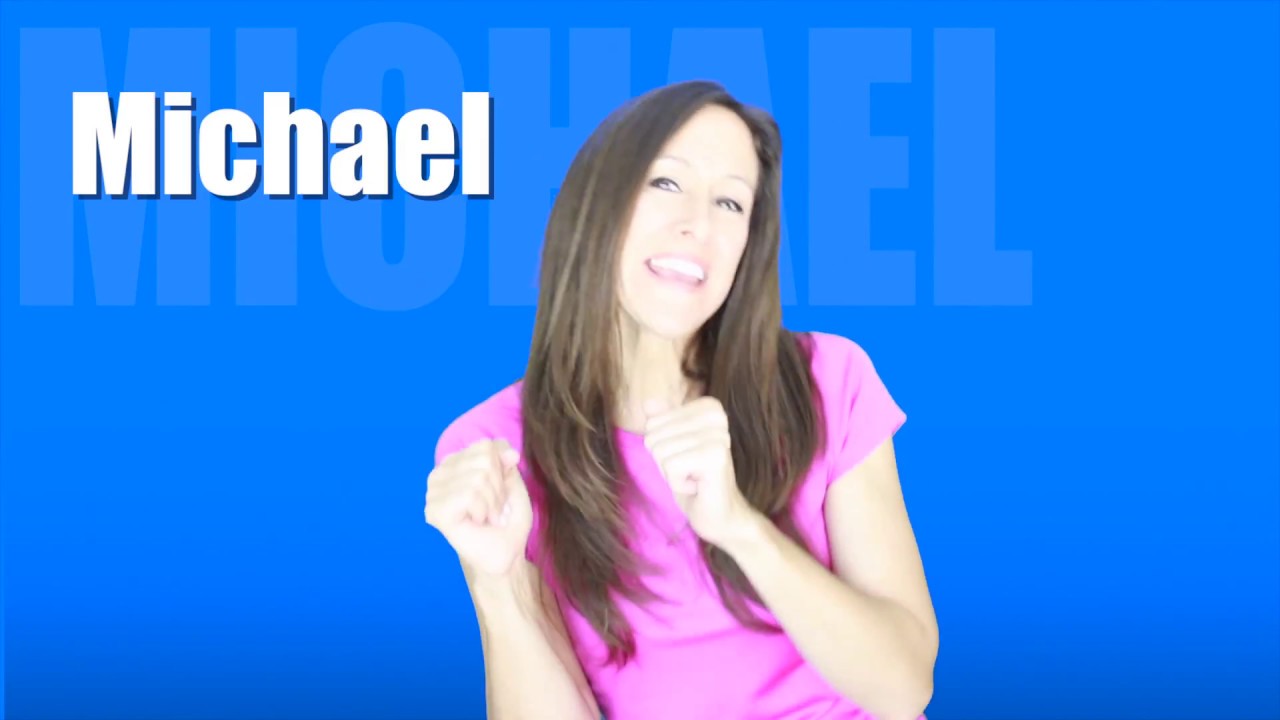 Learn to Spell MICHAEL Toddler Song | Learn to Talk with Patty Shukla ...