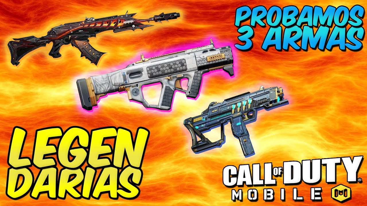 Así son las *ARMAS LEGENDARIAS* en MJ 🔥 Call Of Duty Mobile - InGame ...
