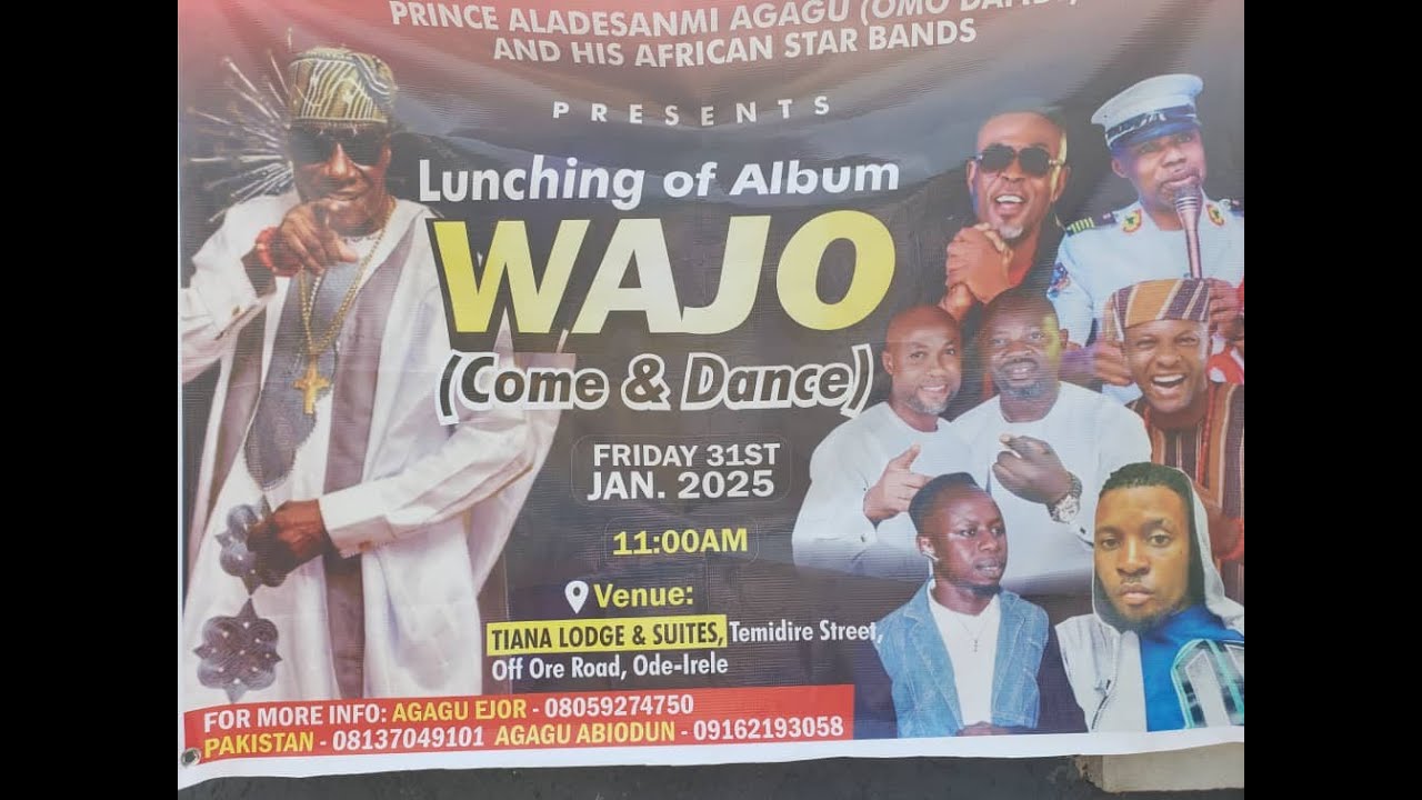 LUNCHING OF ALBUM {WAJO - COME & DANCE} - YouTube