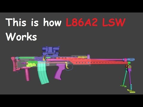 This is how L86A2 LSW Works | WOG | - YouTube